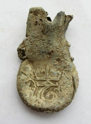 Medieval Ampullas: 15th Century ~ PILGRIM AMPULLA