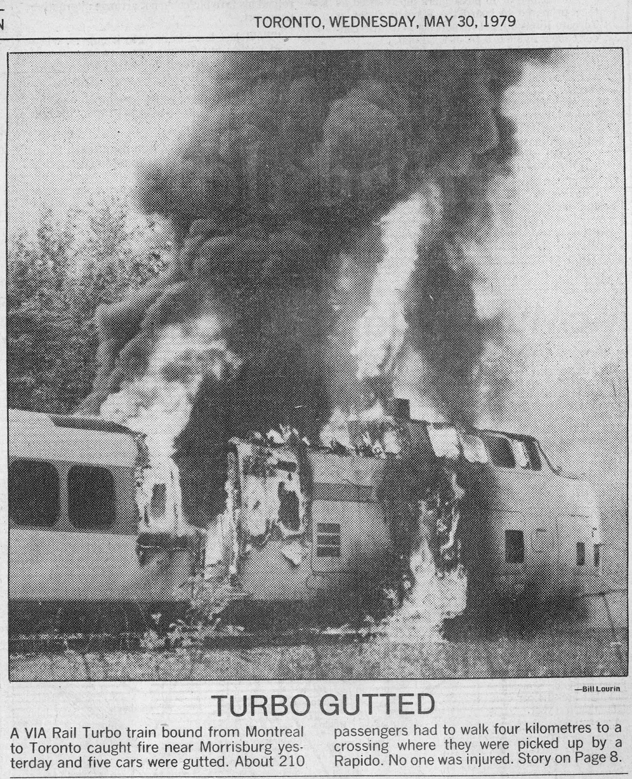 Trackside Treasure: VIA Turbo Replacements, June-July 1979