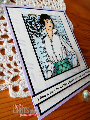 Chrispy's Creations: Retro Fashionistas ATC Paper Goods at STAMPlorations