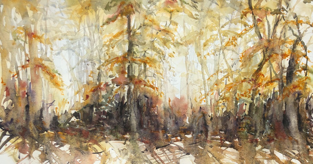 veredit - art©: Beech Forest in Fall