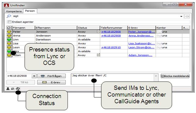 Kressmark Unified Communications: Telia CallGuide Integration with Lync