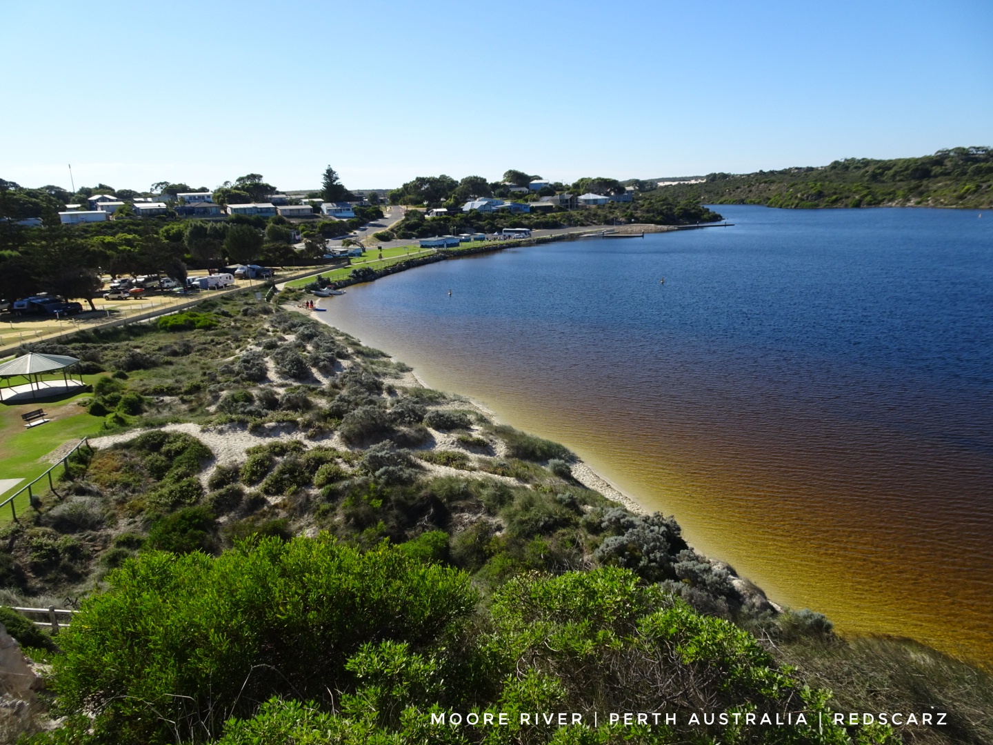 DAUS REDSCARZ: Keajaiban Moore River, Perth Australia | Pemisah antara sungai dan laut