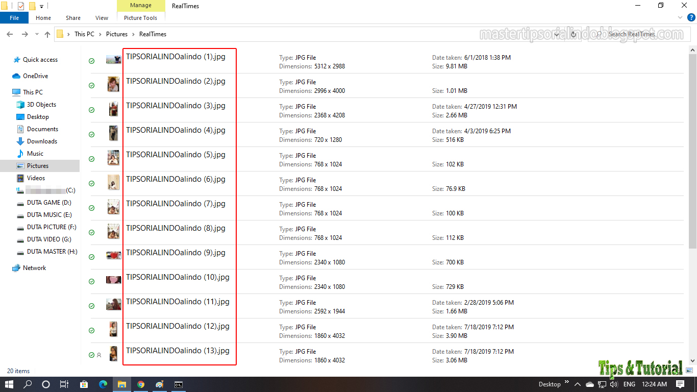 Cara Mengganti Nama File Dengan Batch di Windows - Mastertipsorialindo