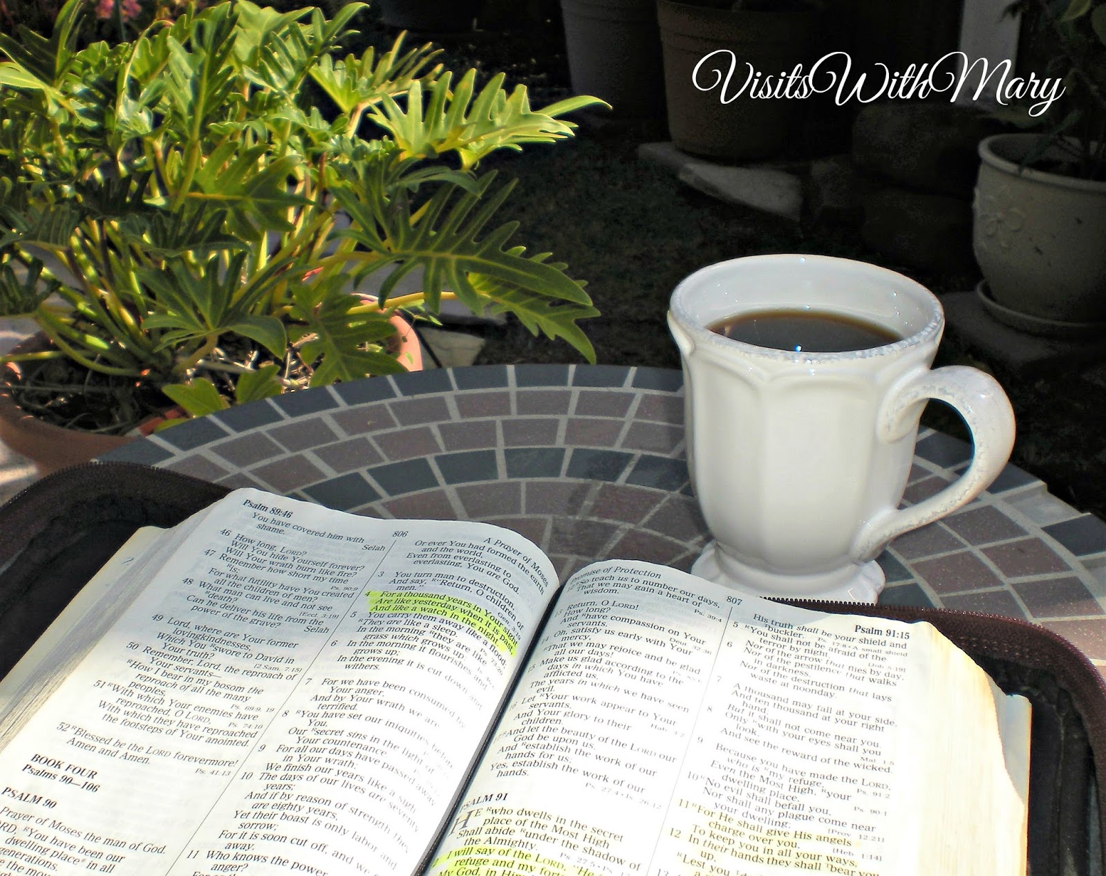 Visits With Mary: Coffee Talk ~ Prayer