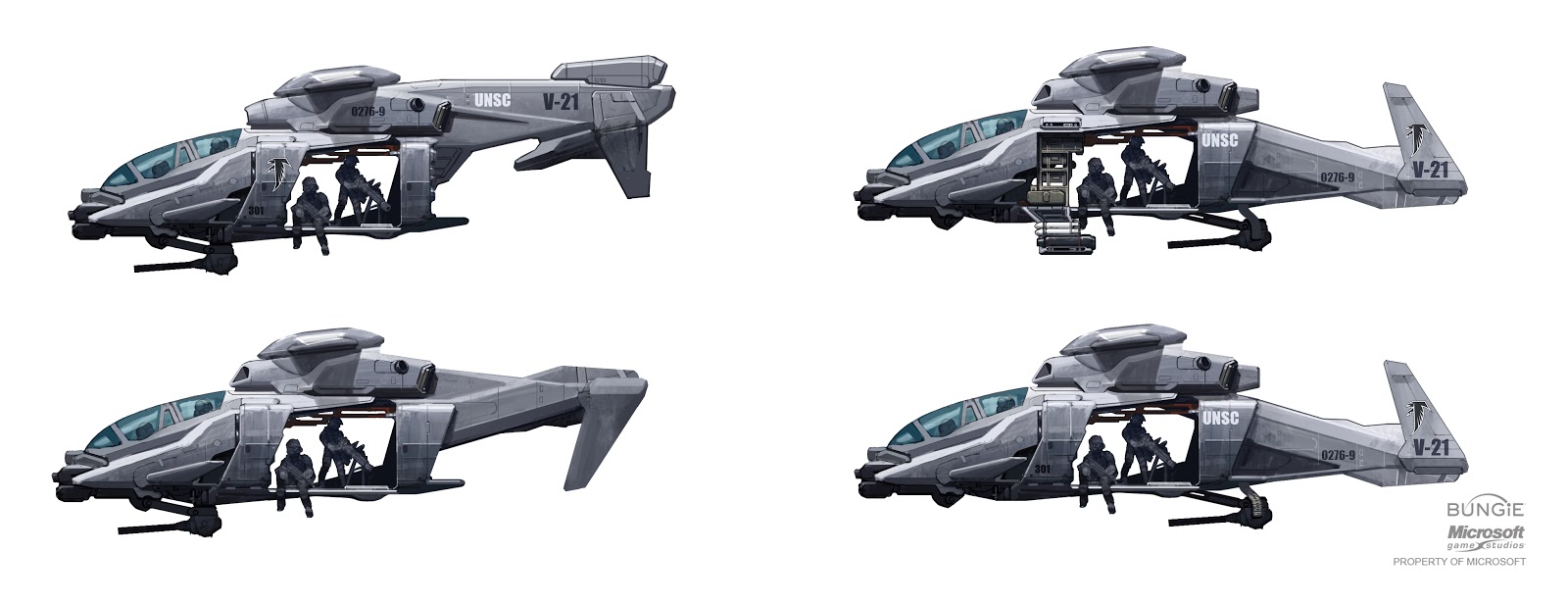 Space Ship Guru: UNSC Falcon