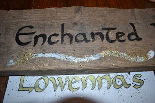 Enchanted Forest Sign Making