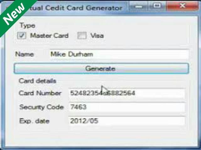 [100% working] fake credit card generator- How to make online Fake ...