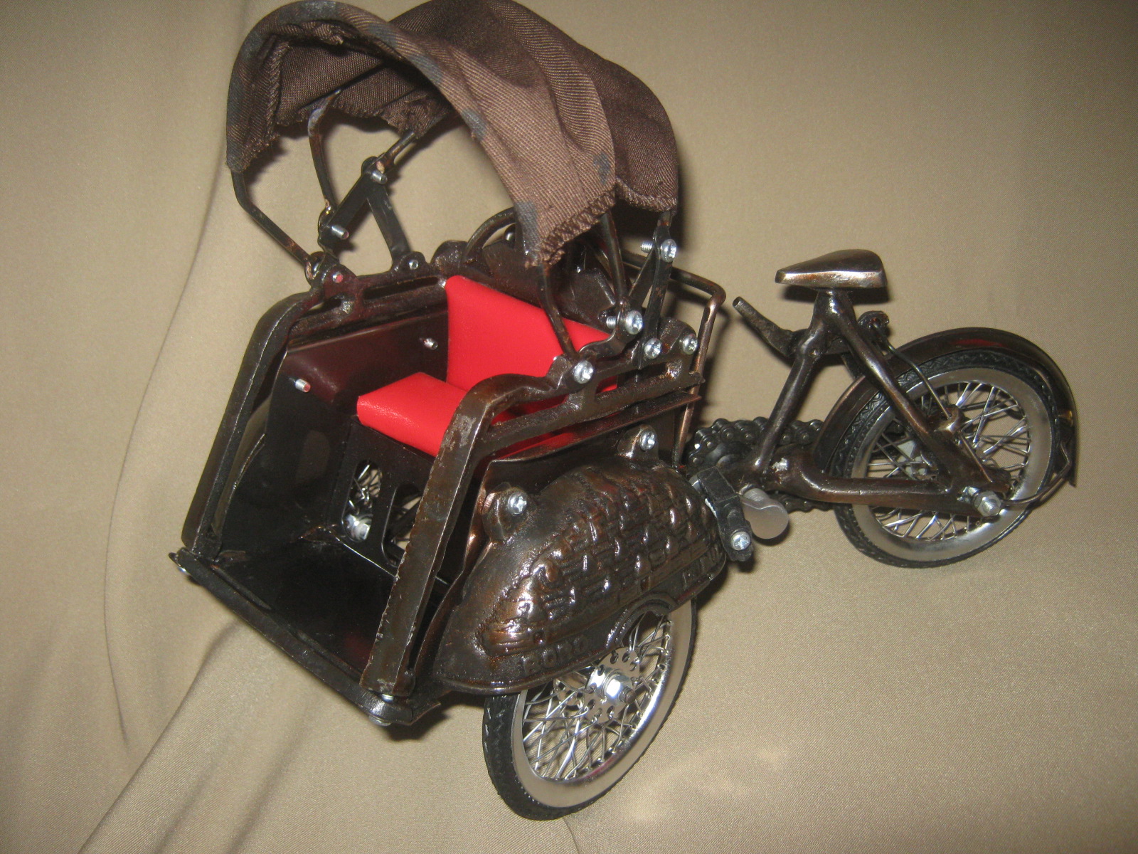 dodolane.ejoth: Contoh Miniatur Becak & Sepeda