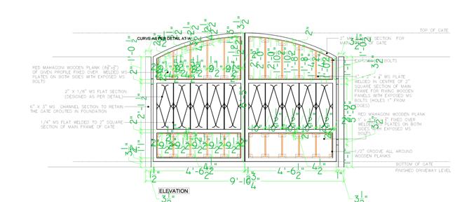 99Details: Main Gate Detail