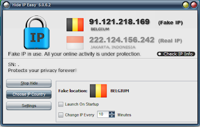 Blog'nya Orang Desa ::.: Hide IP Easy
