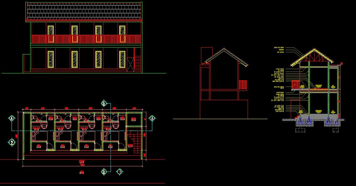 Jenis Gambar Kerja : Gambar Perencanaan, Shop Drawing, As Built Drawing