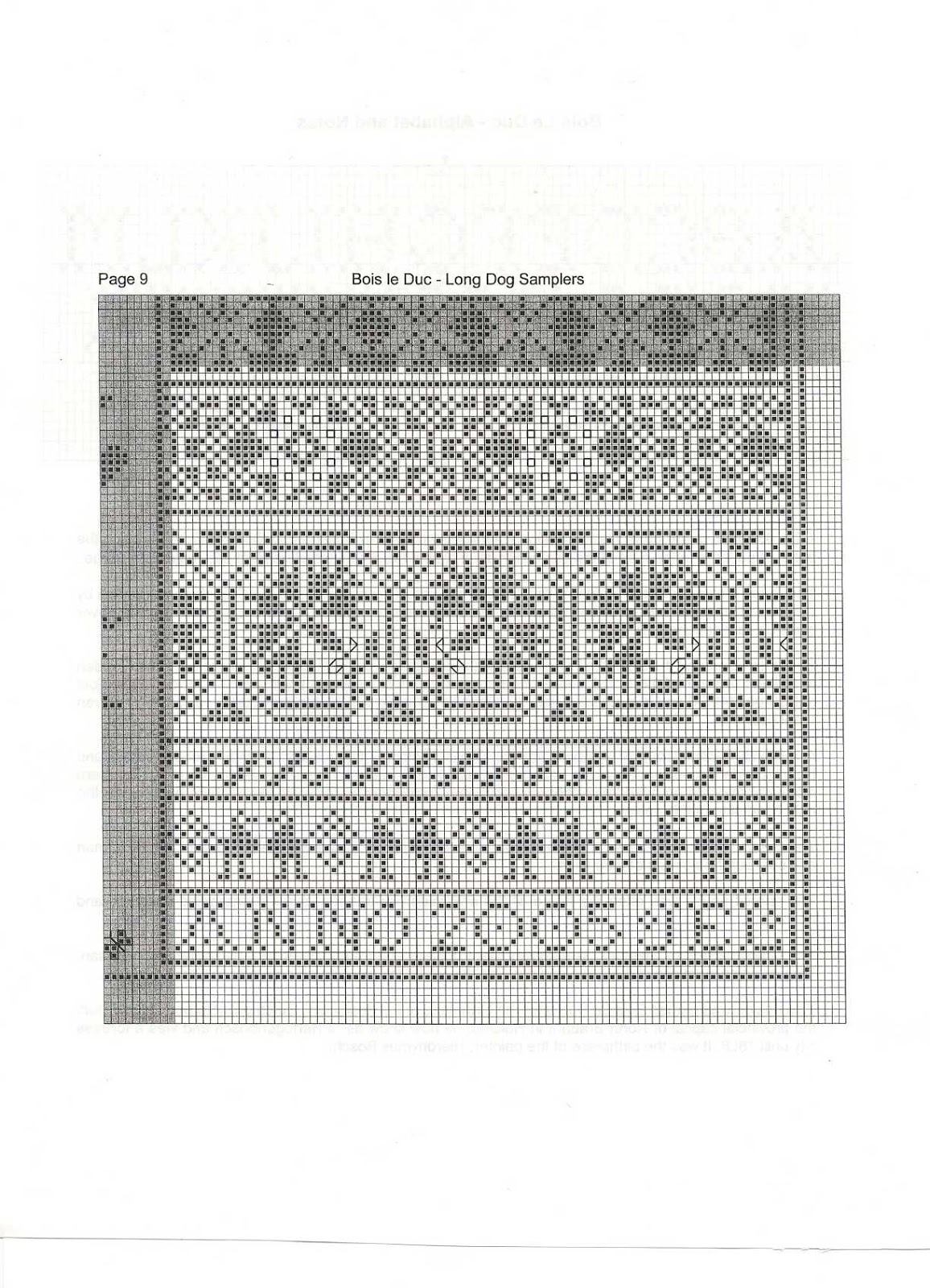 Вышивалка: "Bois le Duc" Long Dog Samplers