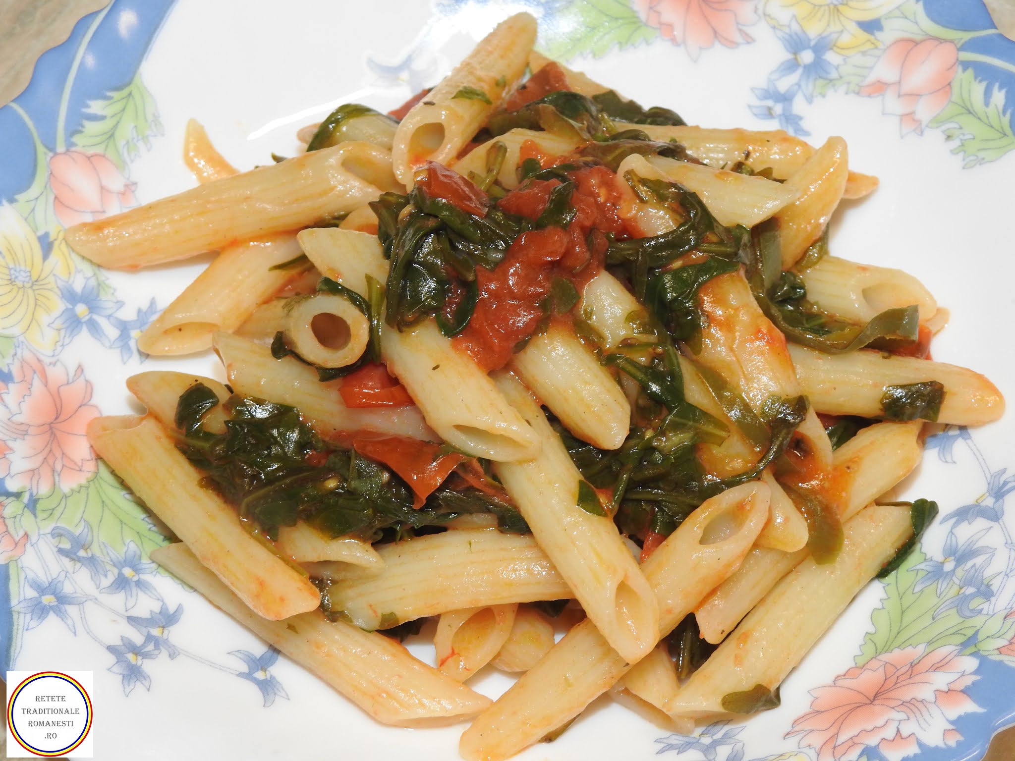 Paste cu rosii si rucola reteta | Retetetraditionaleromanesti.ro