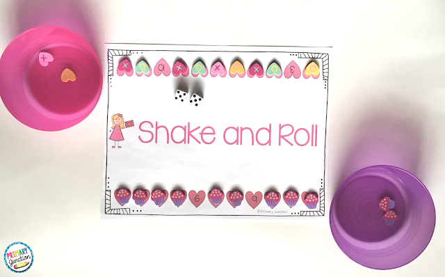Shake and Roll Addition Fact Fluency Games | Primary Junction