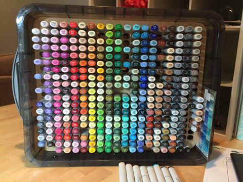 Stamps Alive!: Copic Storage - The Ultimate, Awesome, Copic Storage!!