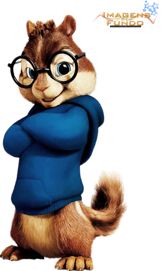 Imagens Sem Fundo: Render - Theodore - Alvin e os Esquilos