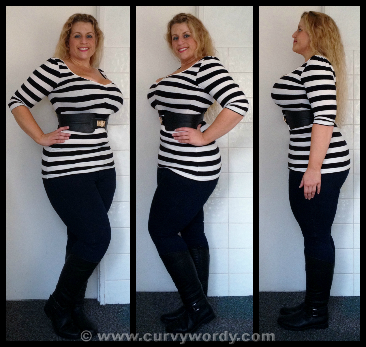 Fashion World Legroom 'Wear Two Ways' Boots E Fit - Curvy Wordy