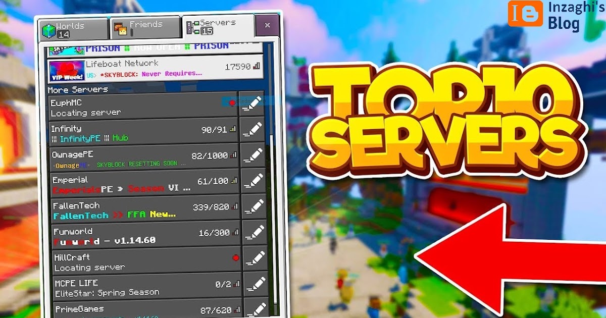 [ENG VER] These are the Names of the Most Famous Minecraft Servers ...