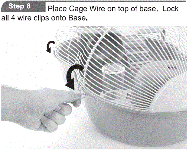 National Geographic™ Critter Dome Hamster Cage Assembly Instructions