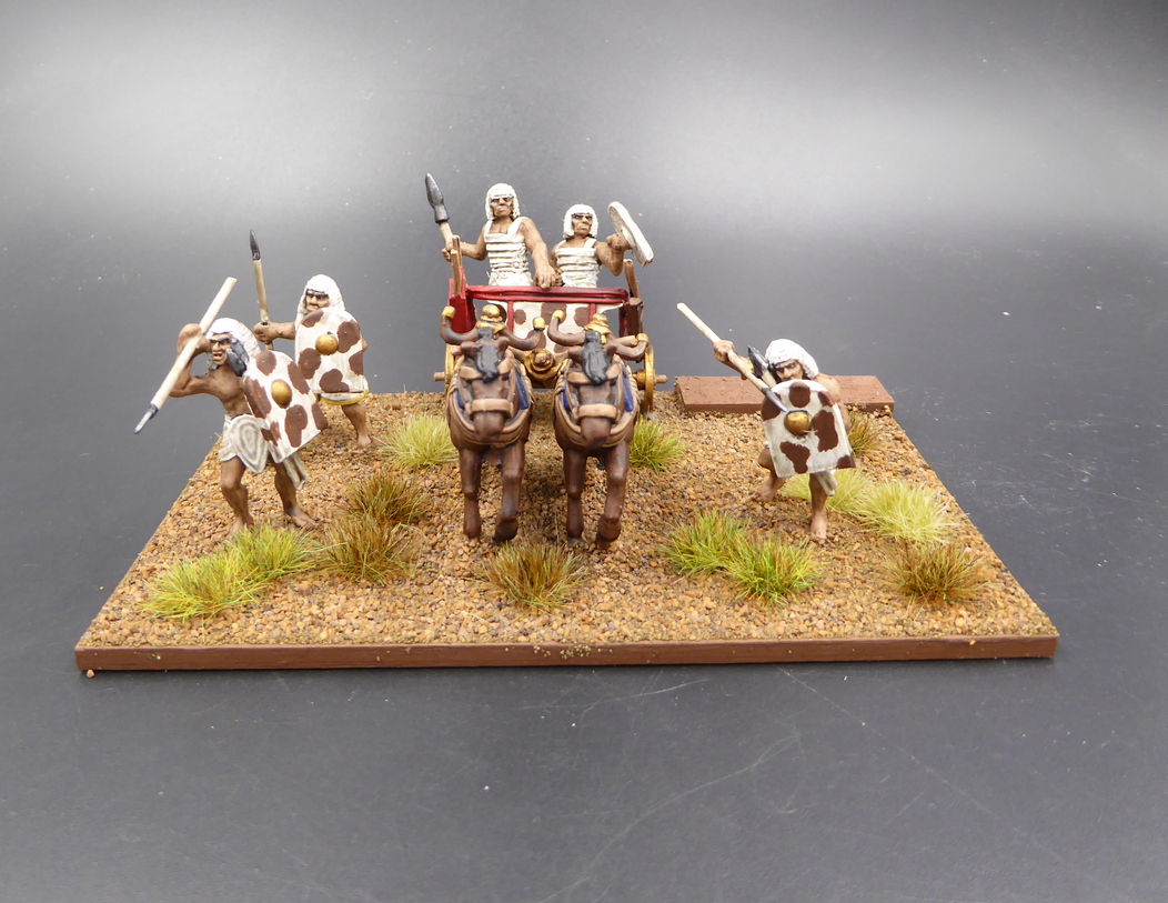 Palouse Wargaming Journal: Egyptian Chariot from BTD