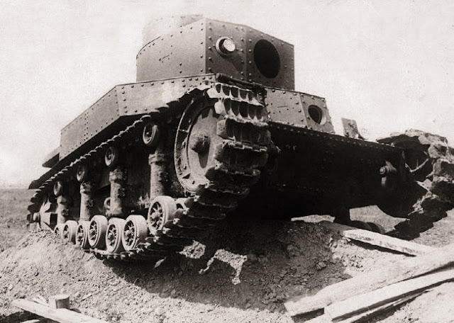 Tank Archives: First Soviet Tanks