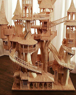 Incredible handmade wooden castle! - ENGINEERING UPDATES