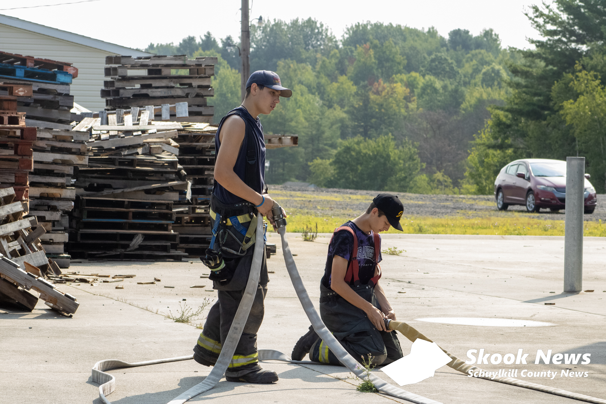 Mahanoy City Humane Fire Company Wraps Up 3rd Annual Kids Firefighter Camp