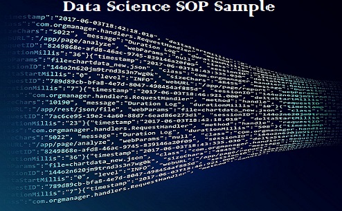 A Unique Sample SOP for Data Science