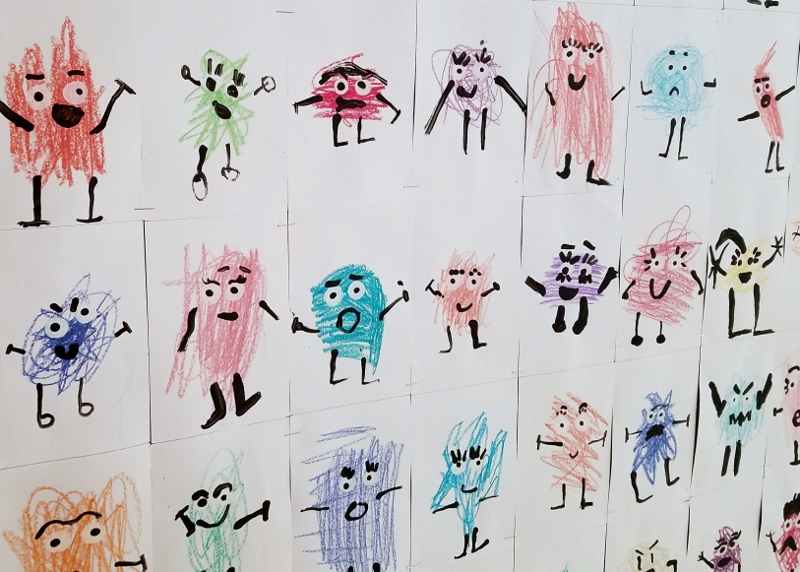 Mrs. Pearce's Art Room : Scribble Monsters