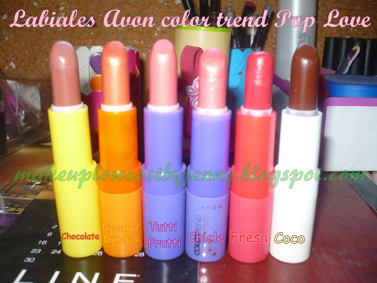 Makeup Low Cost: Labiales Avon Color Trend, Pop Love