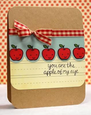 Paper Yummies: CFC53: you are the apple of my eye