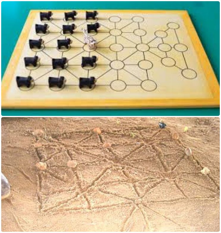 Escola Municipal Artur Ramos: Adugo ou Jogo da Onça