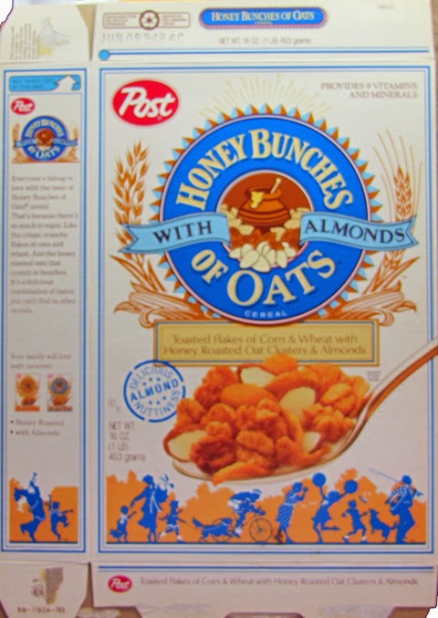 Cereal Boxer: Honey Bunches of Oats with Almonds 1994
