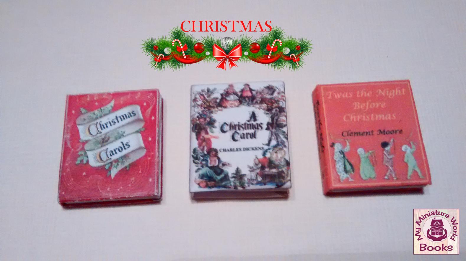 My Miniature World: Christmas Books