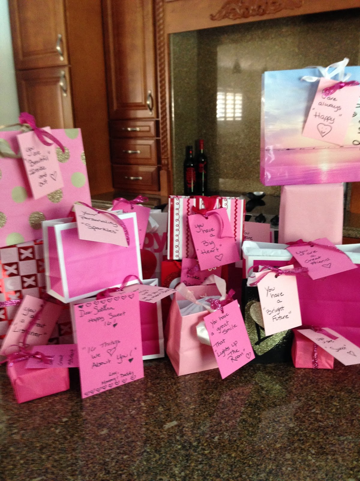 Creative Party Ideas by Cheryl: 16 Things We Love About You….Sweet 16 ...