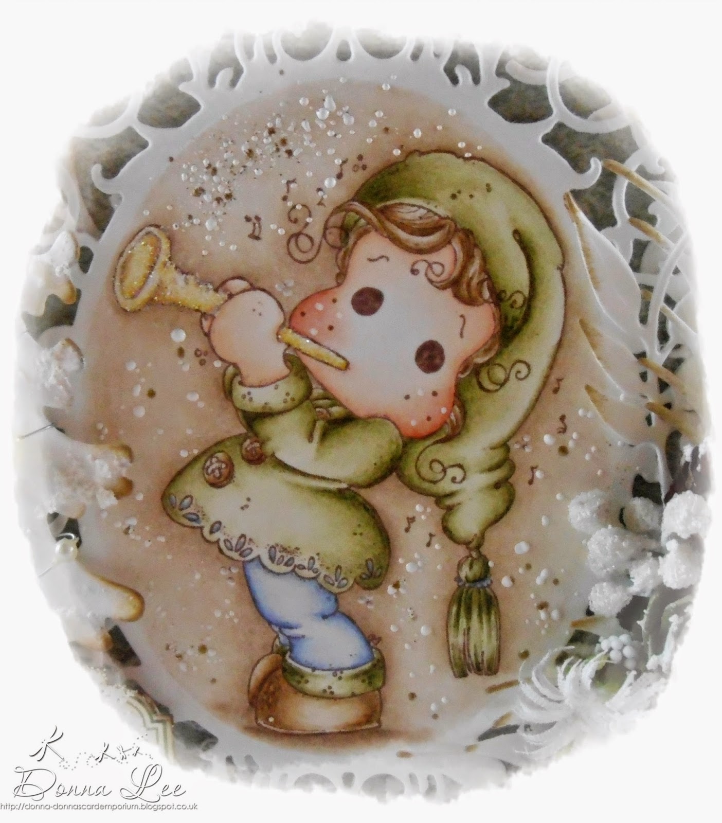 Donna's Card Emporium: Tilda With Trumpet And A New Challenge At Lovely ...