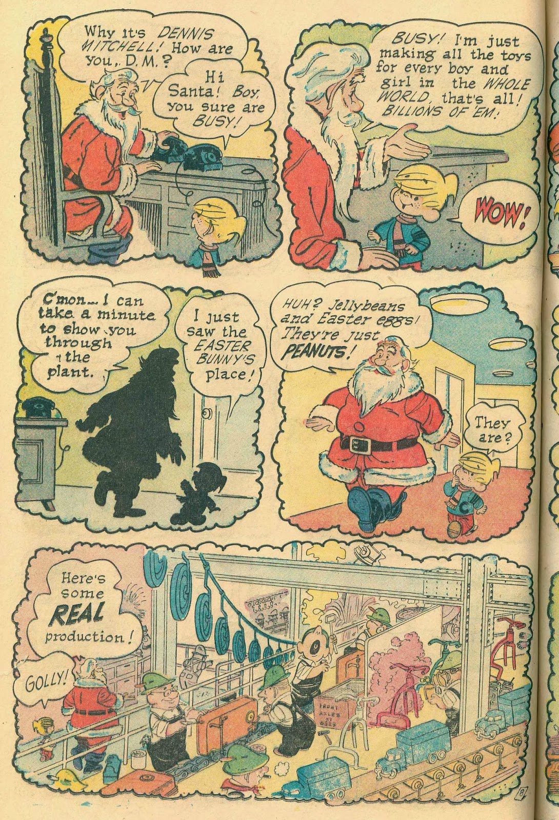 Just Denial and Hysteria: Artifacts: Dennis the Menace Christmas #55 Part 1