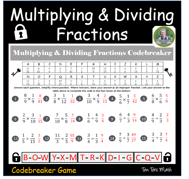 Free Math Teaching Resources ~ TenTors Math Teacher Resources