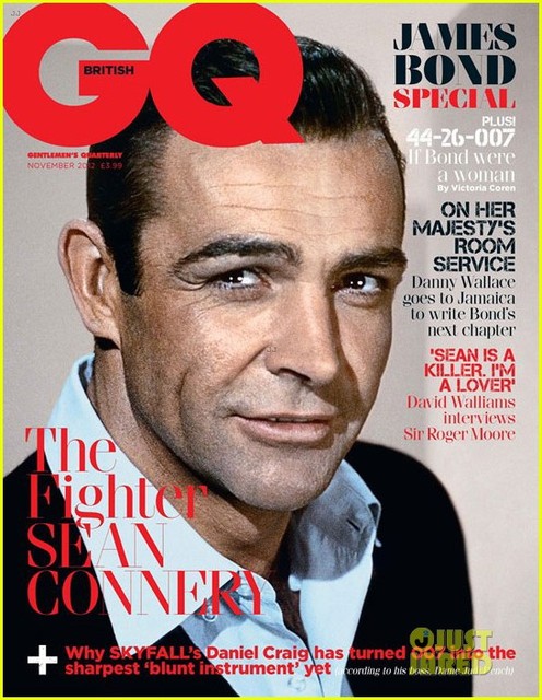 E360Naija: James Bonds cover British 'GQ'