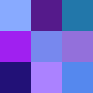 Cottage Blue Designs: Blue and Purple Rooms, why not?