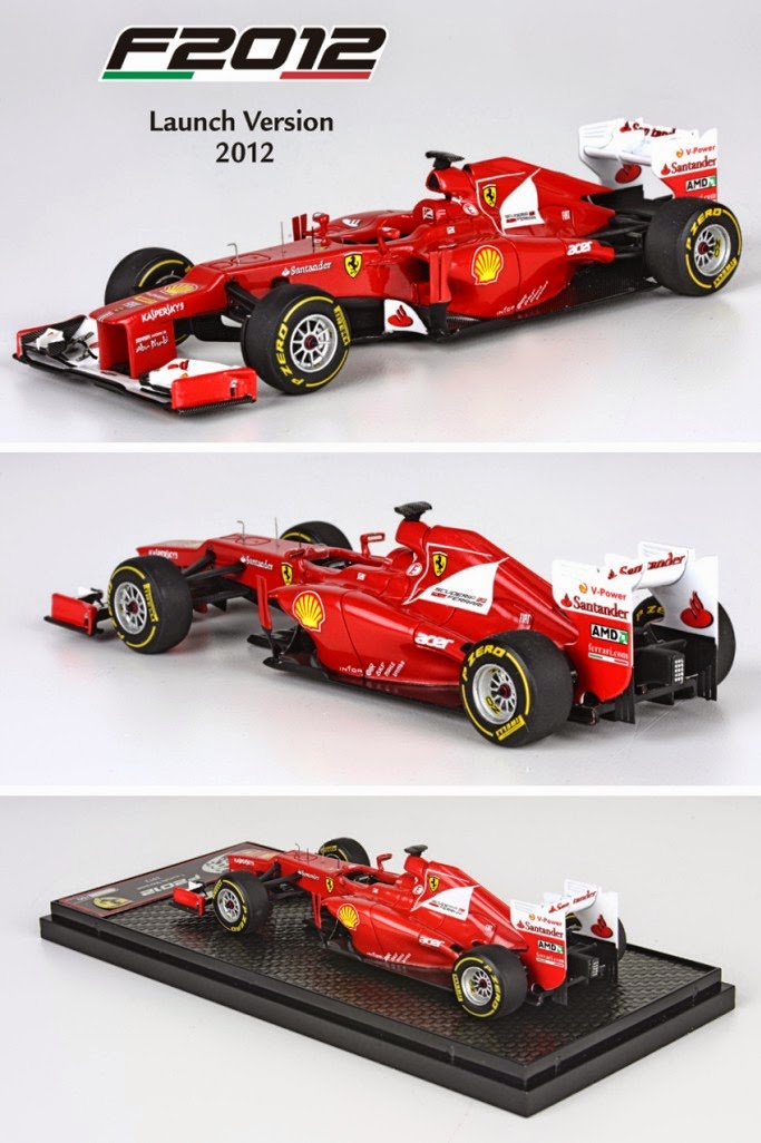 www.modelauto.shop: BBR 1:43 (BBRC82) Scuderia Ferrari F2012 Launch ...