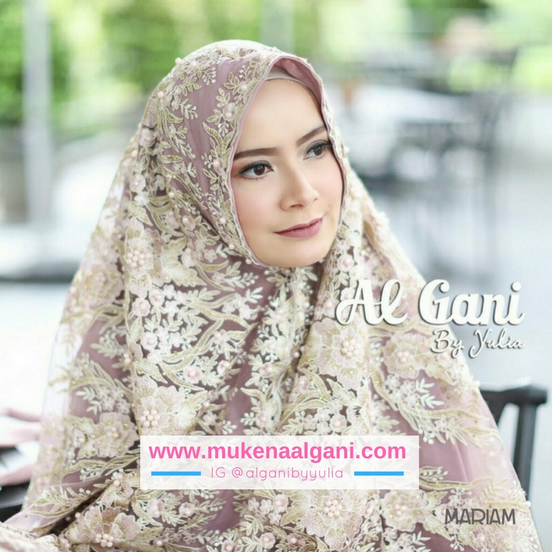 Pusat Mukena Hantaran Nikah: MUKENA MARIAM ALGANI BY YULIA