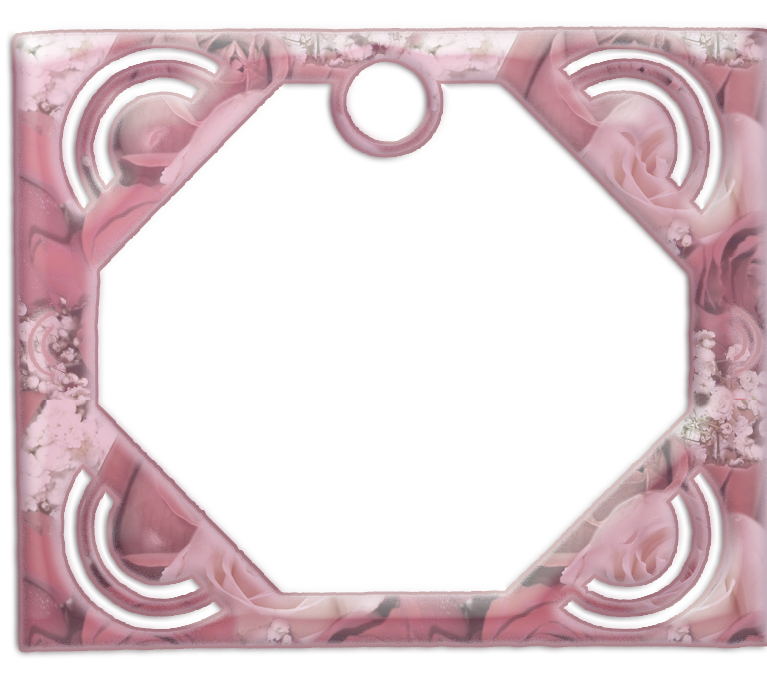 Ella Clipart : Rėmelis nuotraukai su rožėmis