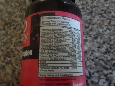 Hairfinity Review: Ingredients and daily value in Hairfinity vitamins