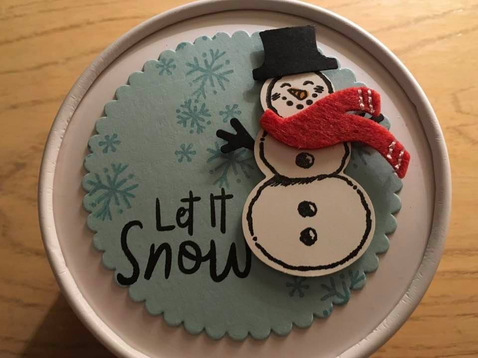 Stampin' Kat: Snow Man Line UP...