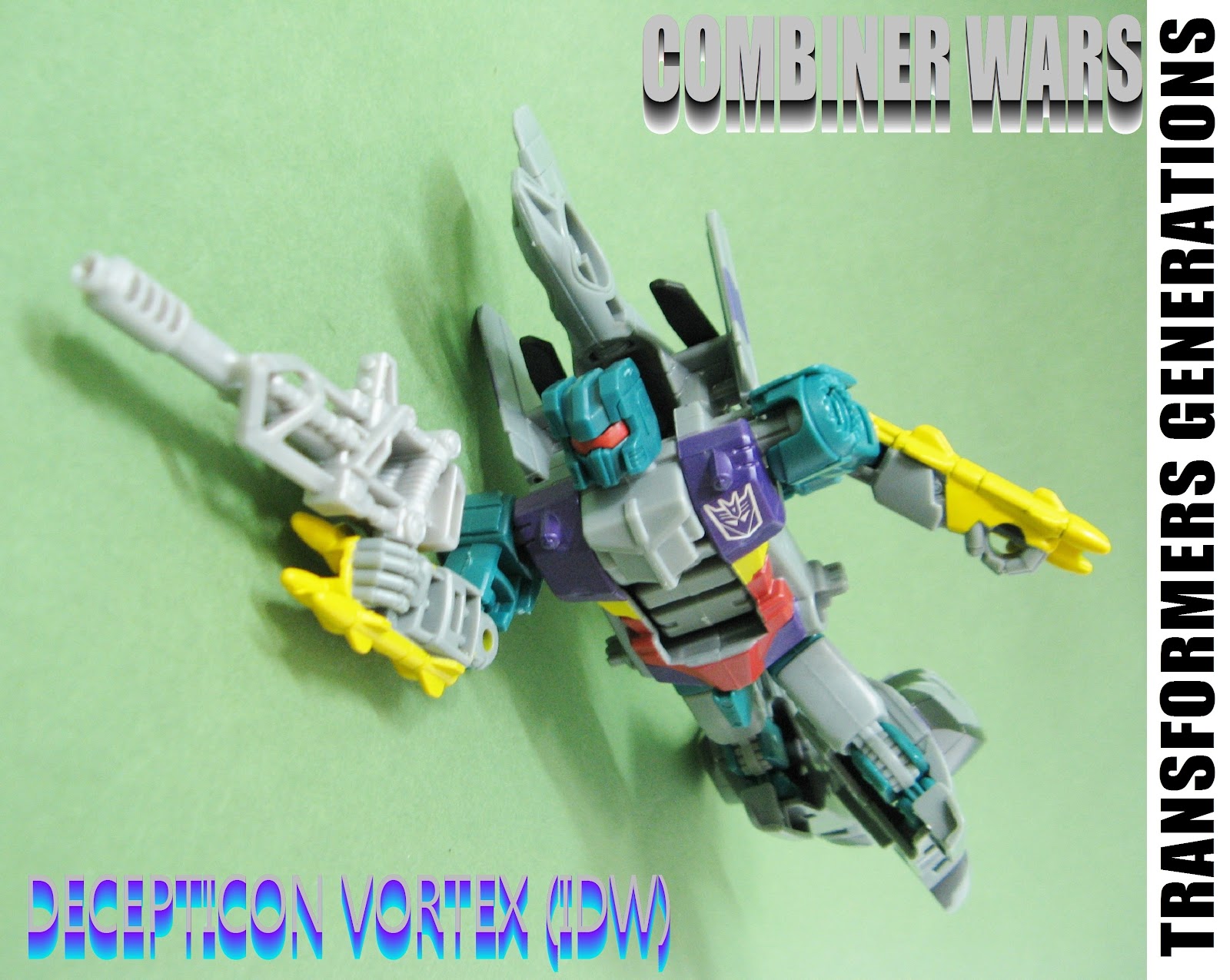 Transformers Generations Combiner Wars Deluxe class DECEPTICON VORTEX ...