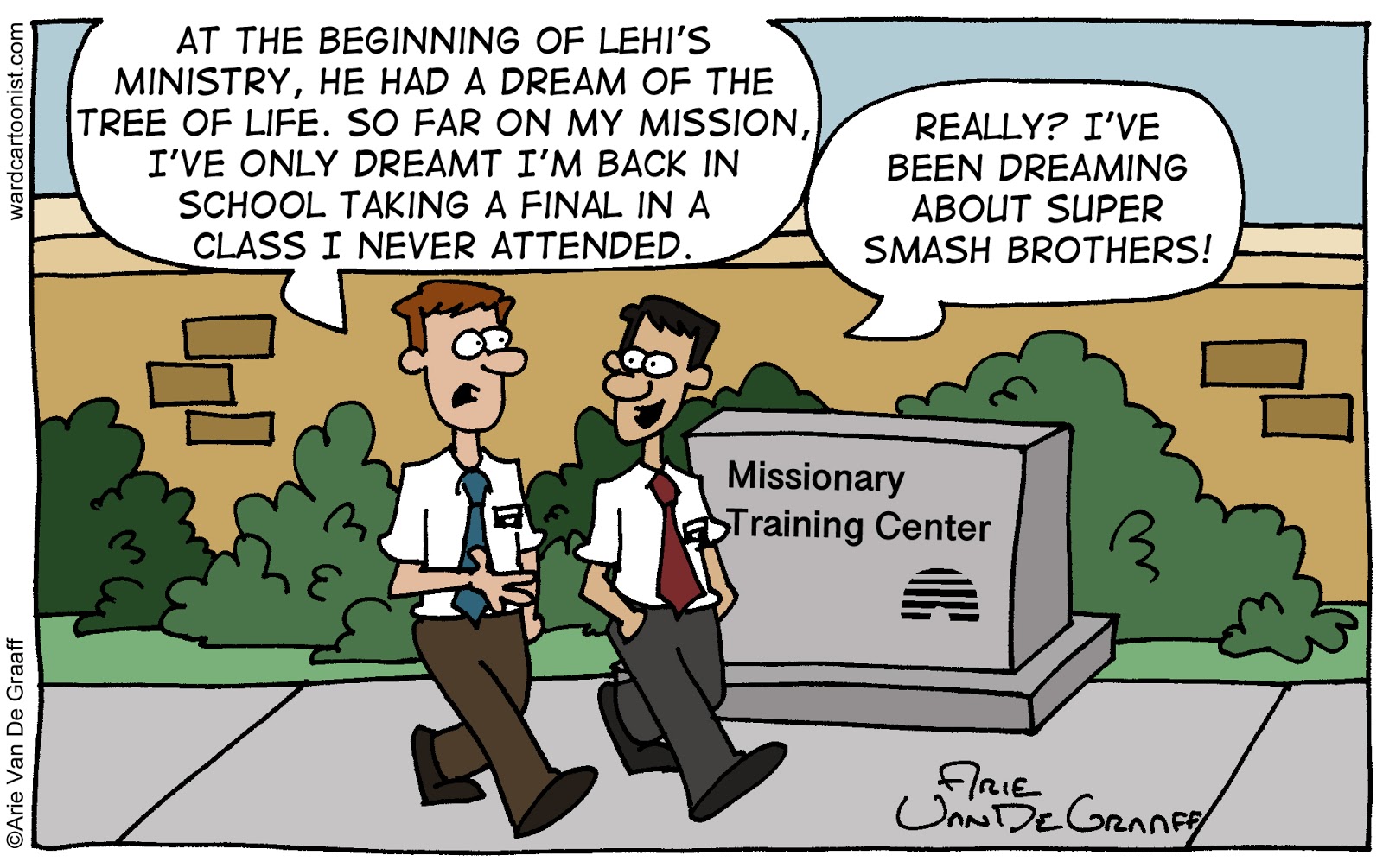 Ward Cartoonist: Missionary Visions