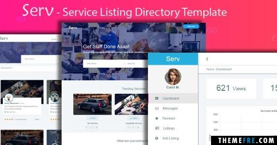 Laz Valerian Serv - Services Listing Directory Template booking ...