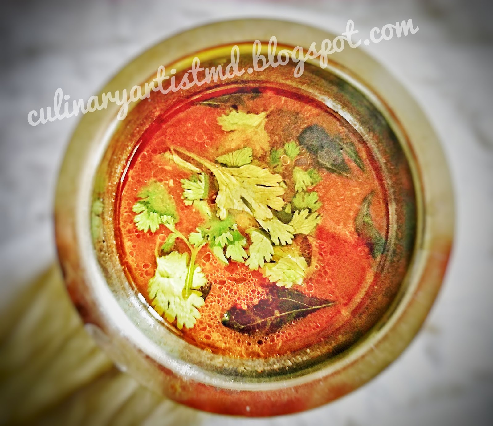 Authentic Tomato Rassam