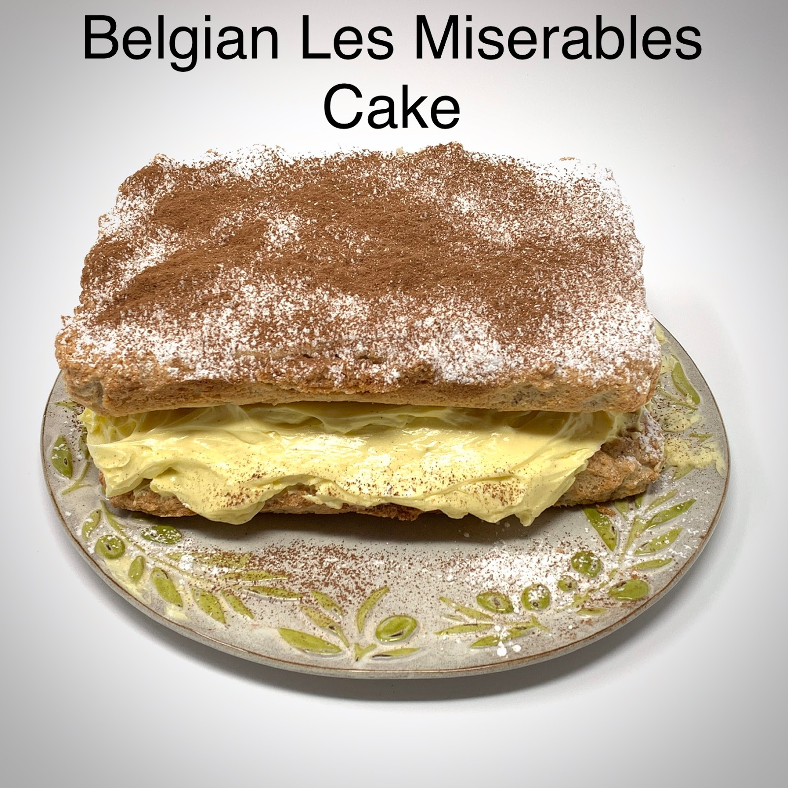 Belgian Les Miserable Cake- Belgium #111